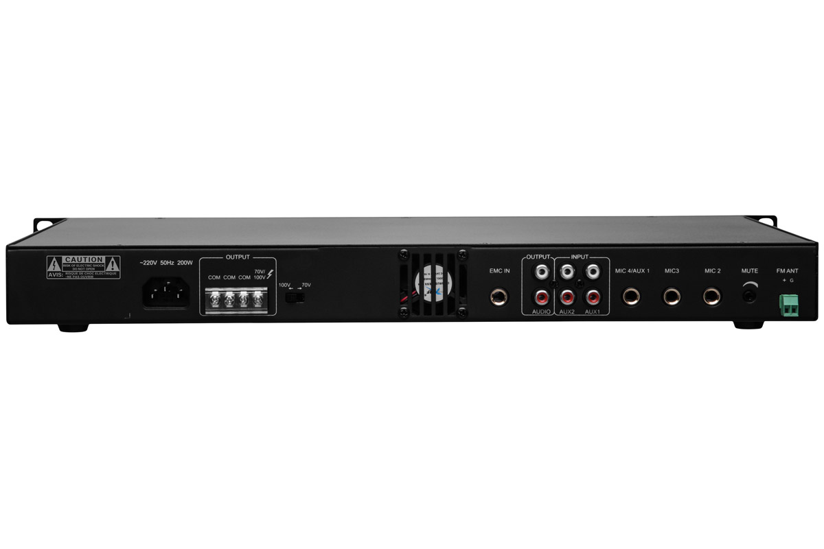 ITC T-240TB AMPLIFIER WITH AUDIO SOURCE Music Avenue Cyprus Music Store ...